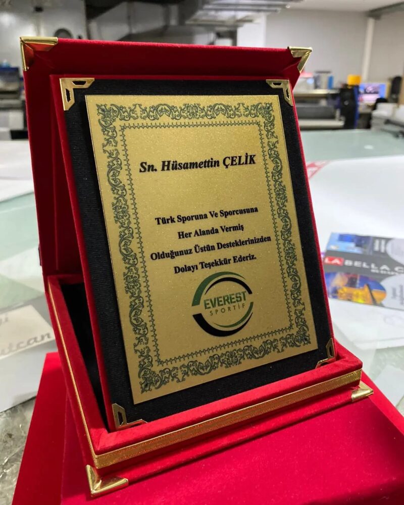 Kupa Plaket Baskısı - İz Copy Center